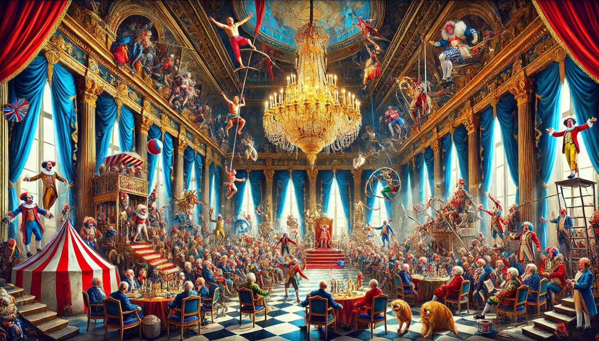When the Palace Becomes a Circus: The Decline of Western Leadership
